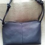 Real Cow Leather Women Hand Bag Indigo Color on Luulla